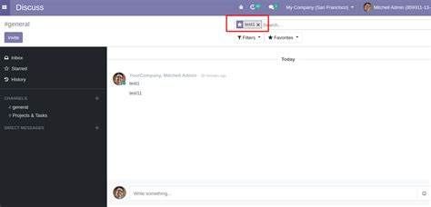 13 Discuss Filters Applied On Discuss Screen Is Not Available