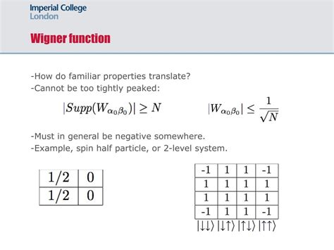 Ppt Phase Space Decoherence And The Wigner Function For Finite