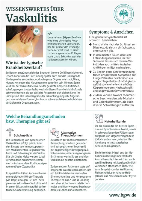 ️ Vaskulitis ️ Wirkung ️ Dosierung ️ Warnungen