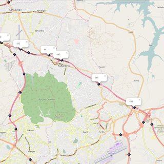 Sensor Locations On The Map Download Scientific Diagram