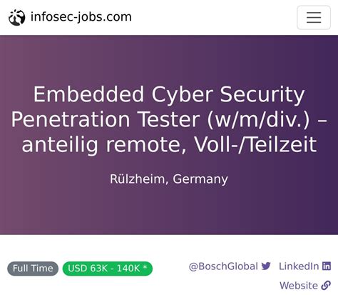 Hiring Embedded Cyber Security Penetration Tester Wmdiv