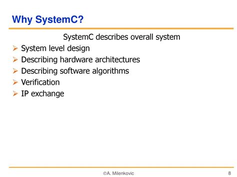 cpe 626 the systemc language ppt download
