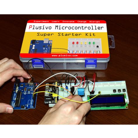 plusivo microcontroller super starter kit 196 pcs