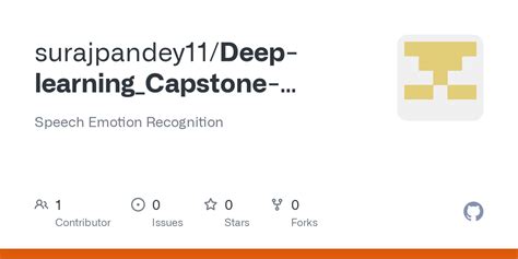 Github Surajpandey Deep Learning Capstone Project Speech Emotion Recognition