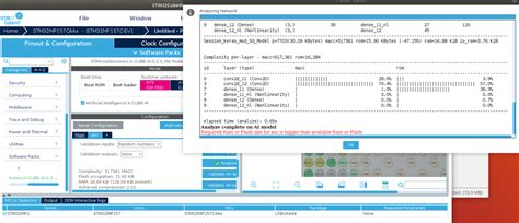X Cube Ai Analyzing Required Ram Or Flash Size Err
