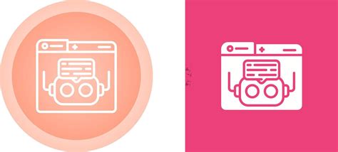 Chatbot Vector Icon 40625650 Vector Art At Vecteezy