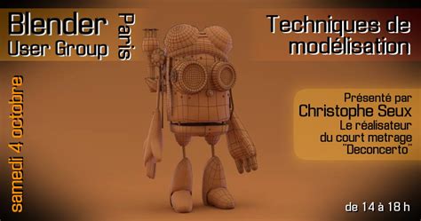 Blender User Group Paris Modeling Blendernation