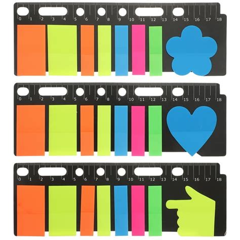 3 Set Of File Folder Index Labels Adhesive Folder Labels Portable Sticky Memo Pads
