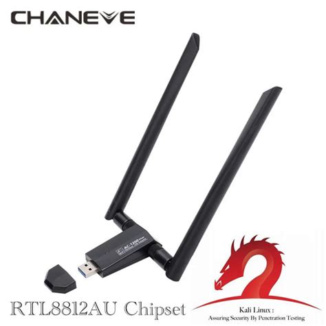 Chaneve Kali Linux Wifi Dongle Rtl Au Chip Dual Band Mbps Wireless Usb Adapter Usb