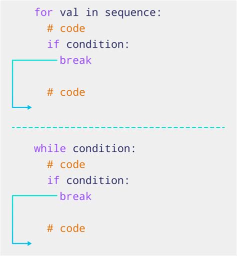 python break statement skill101