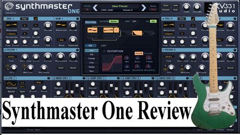 Synthmaster One Review Youtube
