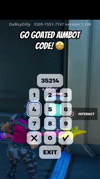 Fortnite Go Goated Aimbot Code 🤩 Youtube Fortnite Go Goated Aimbot Code 🤩 Youtube