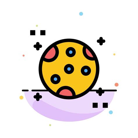 Astronomy Moon Space Abstract Flat Color Icon Template 15807871 Vector