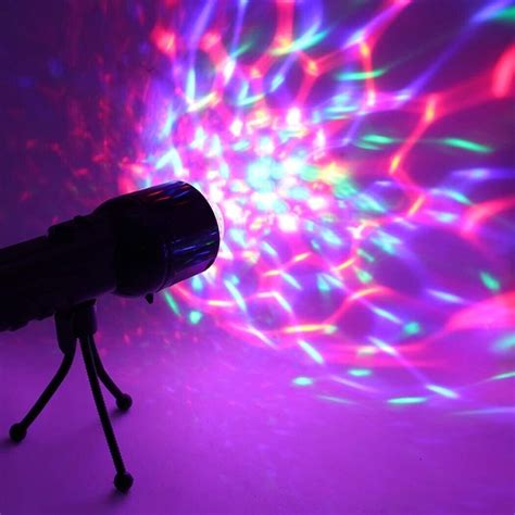 Светодиодный цветной LED проектор на штативе 2-в-1 (4329) купить по ...