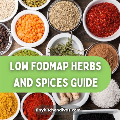 Low Fodmap Herbs And Spices Guide Tiny Kitchen Divas