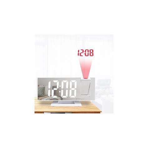 Reloj Despertador Con Proyector Digital Led Walid Peru