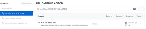 基于github action的定时任务，真香！ github action schedule csdn博客
