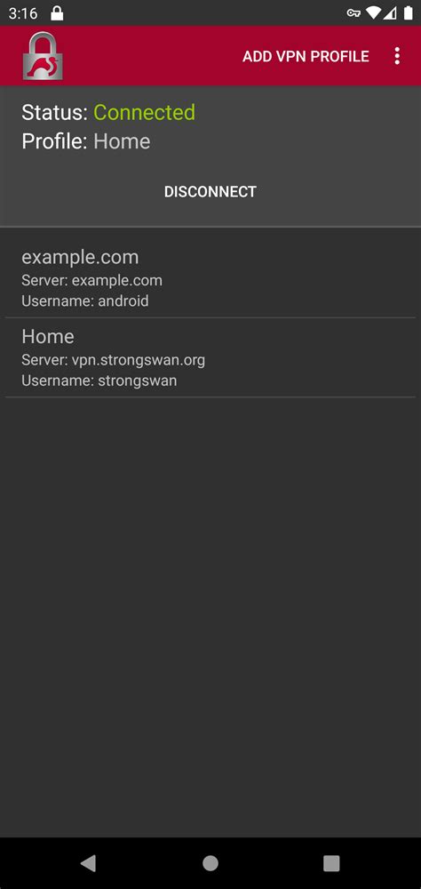 Strongswan Vpn Client F Droid Free And Open Source Android App