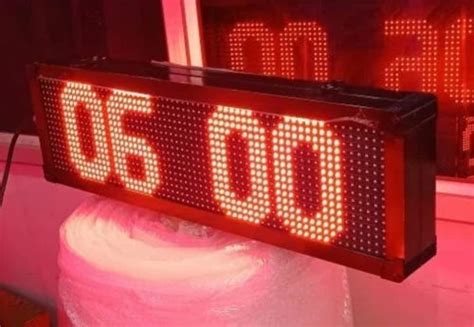 Rectangle 3mm LED Dot Matrix Display Resolution 64 X 32 Pixels Dimension 156x 108mm L X B