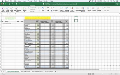 Excel File Edit View Insert Format Tools Data Window