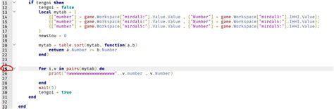 Why This Tablesort Script Work Strangely Scripting Support