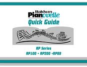 Baldwin Pianovelle Rp88 Manuals Manualslib