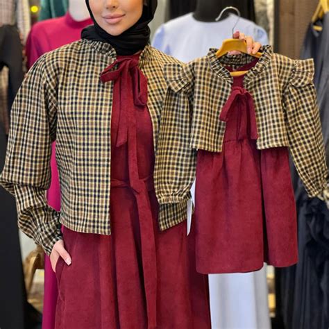 ست مادر دختری بیرونی و پوشیده ست مادر دختری سارافون