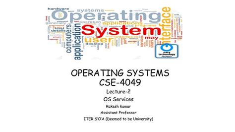 Operating System Services 9 Ppt