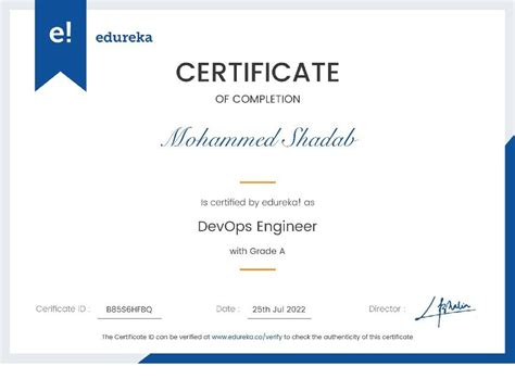mohammed shadab on linkedin got the certification