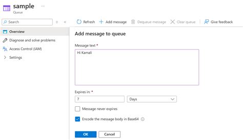 how to invoke queue trigger function stack overflow