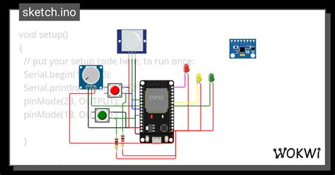 Wokwi Online ESP STM Arduino Simulator