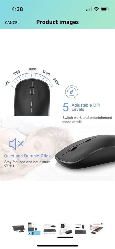 Joyaccess Wireless Keyboard And Mouse Computers And Tech Parts And Accessories Computer Keyboard