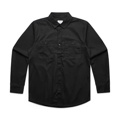 Mens Work Shirt Henry And Gray