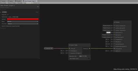Unity HDRP ShaderGraph 如何开启材质球自发光属性_unity hdrp 高亮材质-CSDN博客