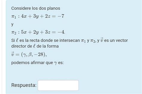 Solved Consider The Two Planes Image If L Is The Line Chegg