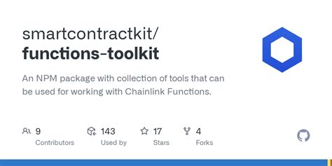 GitHub Smartcontractkit Functions Toolkit An NPM Package With Collection Of Tools That Can Be