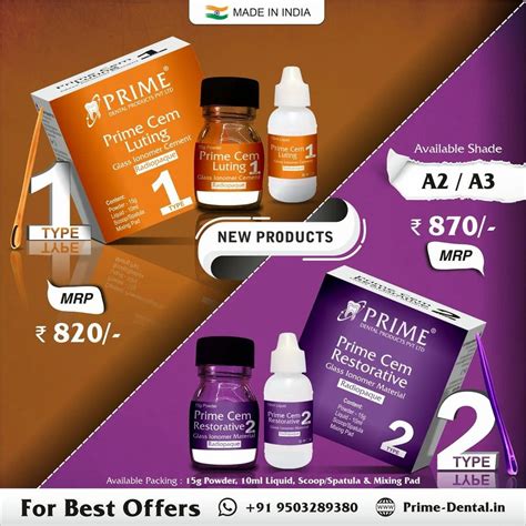 Glass Ionomer Luting Cement For Clinical At ₹ 870pack In Thane Id