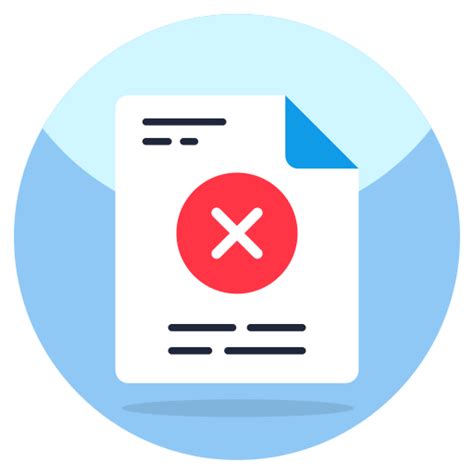 Delete File Generic Color Fill Icon