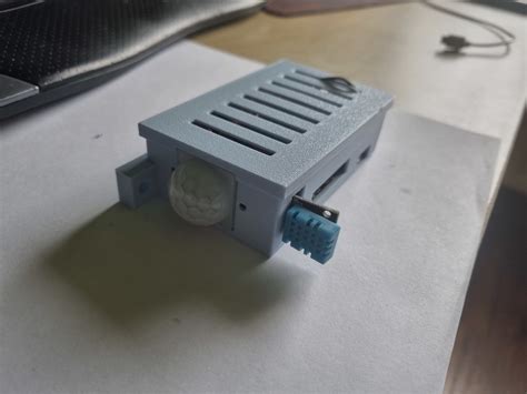 Free D File ESP S ESP WROOM PIR Dual Relay DHT Sensor Case D Printing Design To