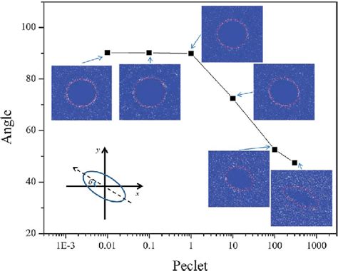 Angle Between The Principal Axis Of The Particle In Pair Distribution Download Scientific