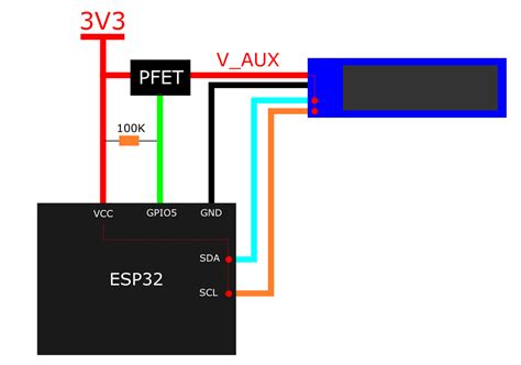 Can T Turn Off Internal I2C Pull Ups On ESP32 Arduino Stack Exchange