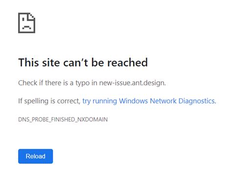 Can T Create New Issues Because The Site Is Down Issue Ant Design Ant Design GitHub