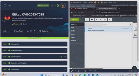 zekeriya Çakmak on linkedin cybersecurity gitlab exploit detection
