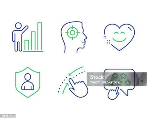 위로 스 와이프 그래프 차트와 스마일 채팅 아이콘 세트 모집 보안 및 랭킹 스타 표지판 벡터 Championship에 대한 스톡 벡터 아트 및 기타 이미지 Istock