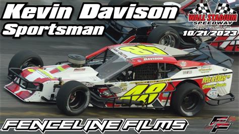 kevin davison sportsman wall stadium 10 21 23 youtube