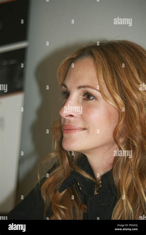 Julia Roberts Duplicity Portrait Session February 23 2009 Reproduction By American