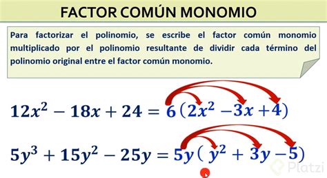 Factorizacion Por Factor Comun Factor Común Por Agrupación De