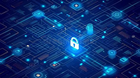 Digital Security Network Concept Stock Image Image Of Safety Background 319247903