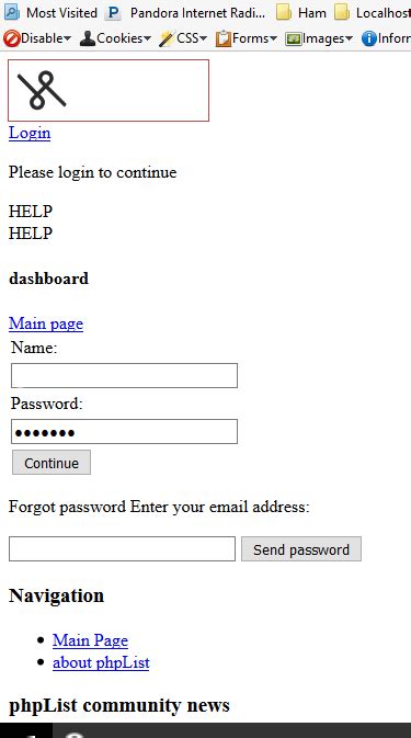 Images Are Not Showing In Admin App ℹ️ Support Phplist Discuss
