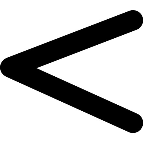 Is Less Than Mathematical Sign Vector Svg Icon Svg Repo Atelier Yuwa